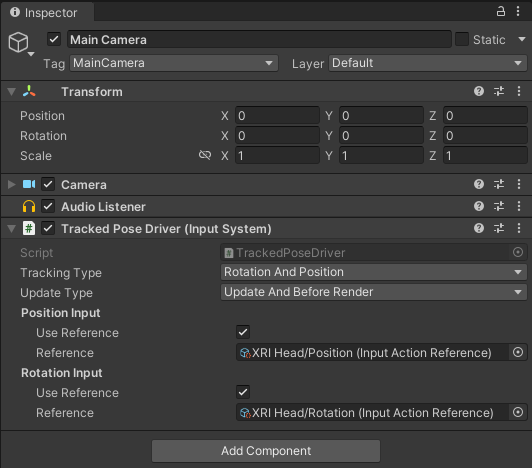 Unity XR Interaction Toolkit